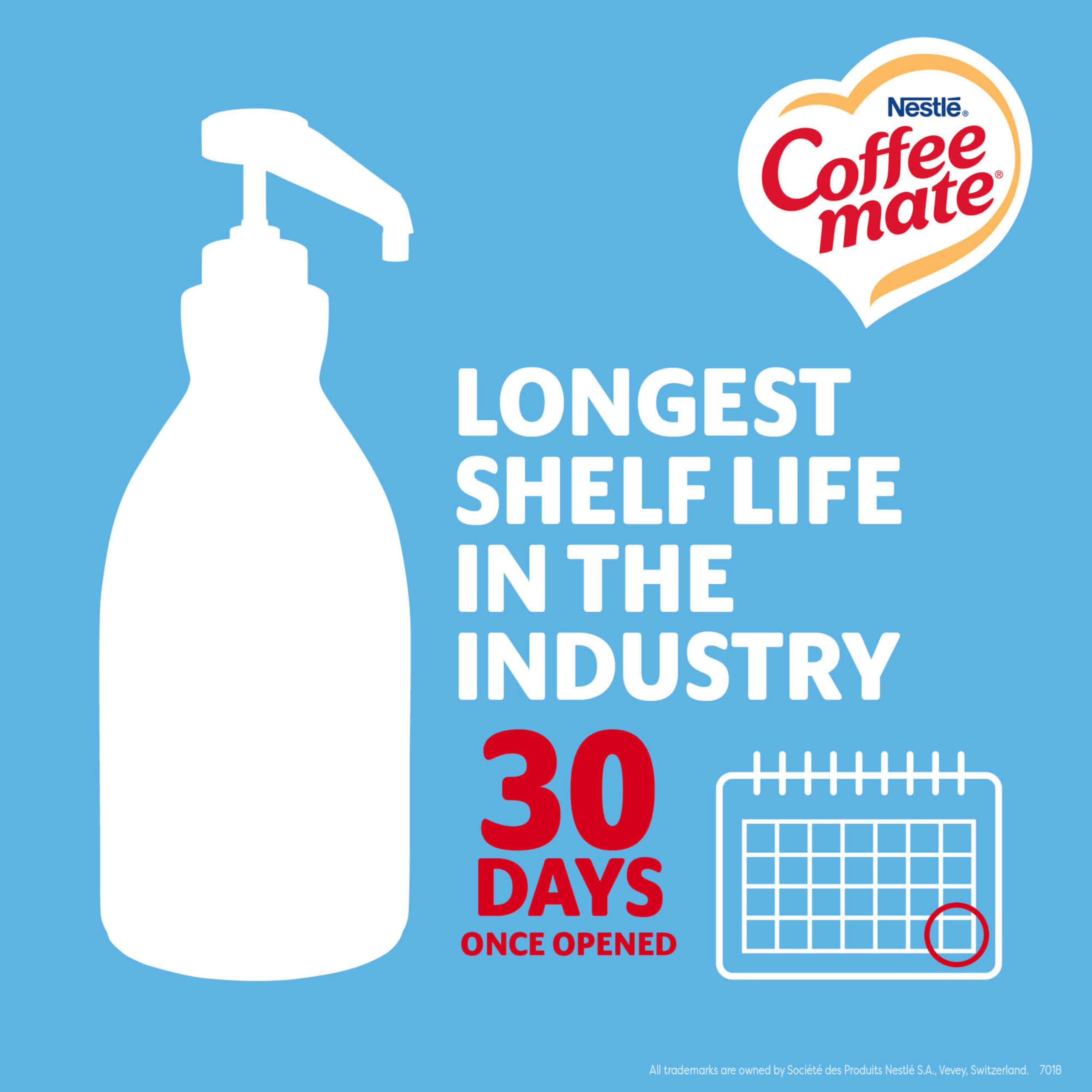 Nestle Coffee mate Coffee Creamer, French Vanilla, Concentrated Liquid Pump Bottle, Non Dairy, No Refrigeration, 50.7 Fl. Oz (Pack of 2)