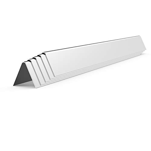onlyfire BBQ Stainless Steel Gas Grill Replacement Flavorizer Bars Heat Plate for Weber Genesis and Spirit Grills Models Set of 5, 21 1/2 X1 3/4 Inches
