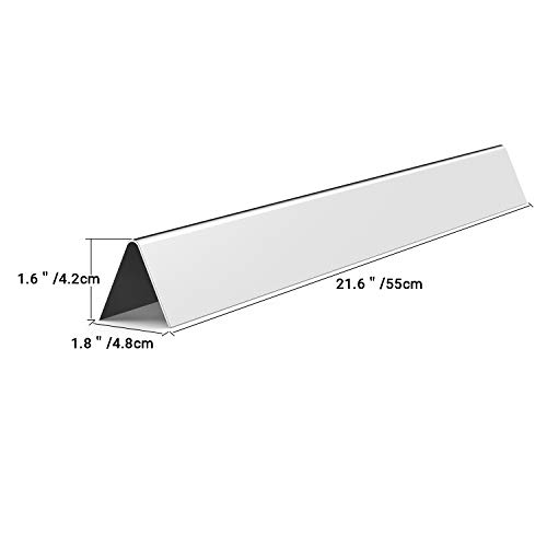 onlyfire BBQ Stainless Steel Gas Grill Replacement Flavorizer Bars Heat Plate for Weber Genesis and Spirit Grills Models Set of 5, 21 1/2 X1 3/4 Inches