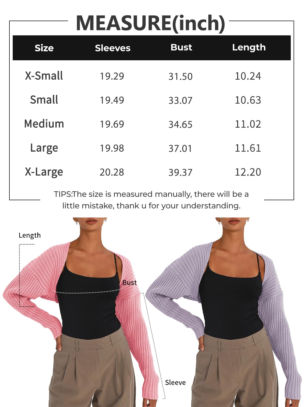 LILLUSORY Womens Crop Cardigans Sweater Bolero Shrug Y2K Cute Tops Fall Fashion Trendy Long Sleeve Outfit 2025 Light Apricot Medium