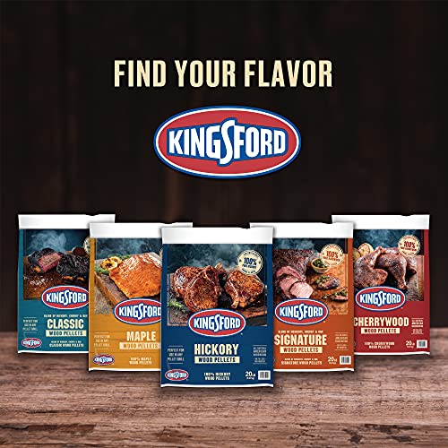 Kingsford Classic Wood Pellets, 100% Natural Hickory, Oak and Cherrywood Hardwood Pellets for Grilling 5 Pounds (Package May Vary)