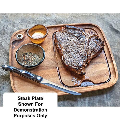 BBQ Fans Classic Monogram Branding Iron for Steak, Buns, Wood & Leather