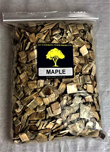 J.C.'s Smoking Wood Chips - 210 Cu Inch Gal Bag - Maple