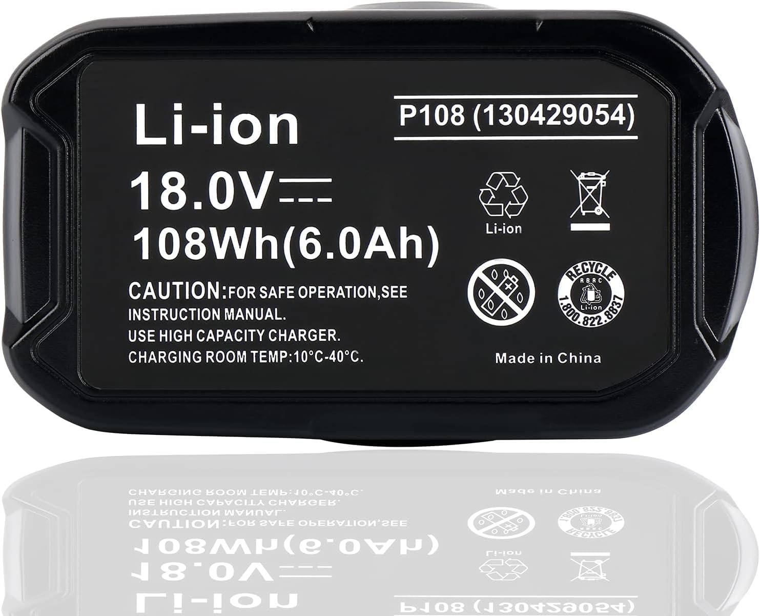 LALAFO 18V 6.0Ah P108 Battery Replacement for Ryobi ONE Plus 18Volt Lithium-Ion Batteries P102 P103 P104 P105 P107 P108 P109 Compatible with Ryobi One+ Battery Cordless Power Tools