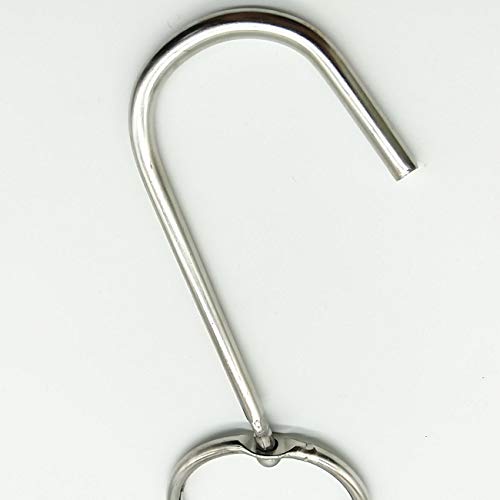 TIHOOD 2PCS Stainless Steel Chicken Wings and Leg Smocking Hanger Meat Hooks Bacon Shop Hook BBQ Grill Hanger Cooking Tools Accessories