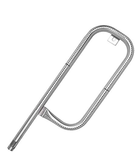 Sunshineey 60040 Replacement Replace Parts 17 Inch Stainless Steel Burner 41657, 69957 for Weber Q100, Q120, Q1000, Q1200, Baby Q, 386001, 386002, 516002, 516001, 50060001, 51060001 Gas Grills