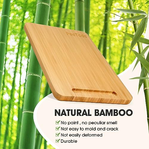 Bamboo Sliding Tray for Heavy Kitchen Appliances -Counter Slider for Stand Mixer, Air Fryer, Coffee Maker, Espresso Machine, Slides Easily from under the Cabinet (Medium - Long (9.5” X 14”))
