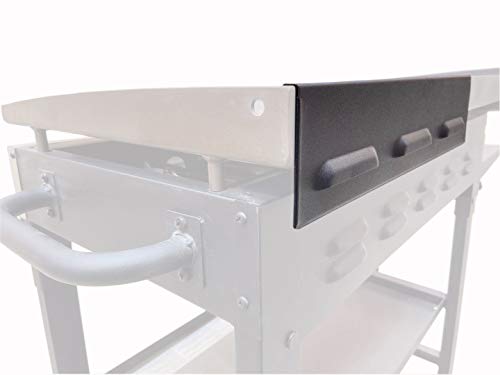 DELSbbq 5015 Wind Screen for Blackstone 36" Griddle and Other Griddle, Black