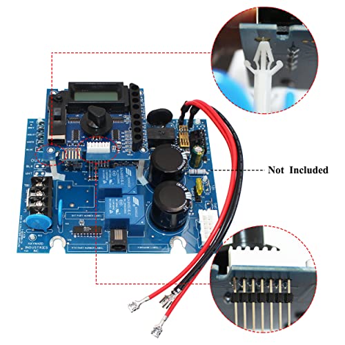 FARAMZ GLX-PCB-DSP Display Printed Circuit Board Replacement Compatible with Hayward Goldline Aqua-Rite and Aqua-Trol Salt Chlorine Generators
