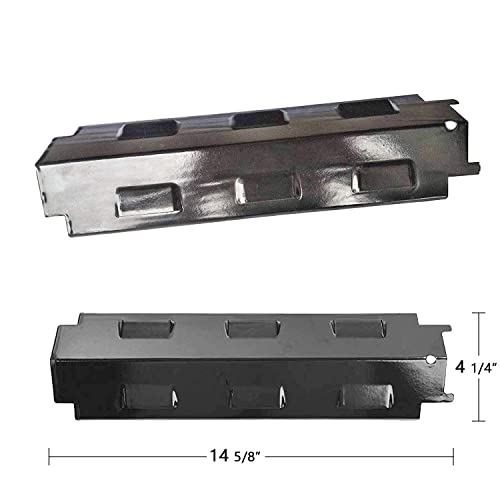 Hongso Grill Parts, Grill Grates Heat Plates Replacement for Charbroil, Kenmore, Master Chef, Thermos Gas Grills