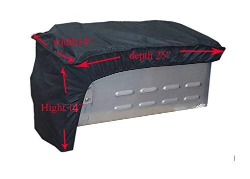 SUNSTONE COVERDB Weather Proof Cover for Slide-In Double Side Burner,Stainless Steel