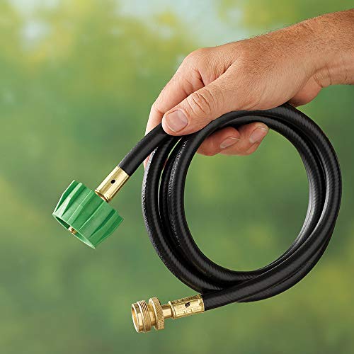 XMREY Compatible with Weber Q-Series and Gas Go-Anywhere Grills, 20lb, 6 - Feet, Hose for Grills