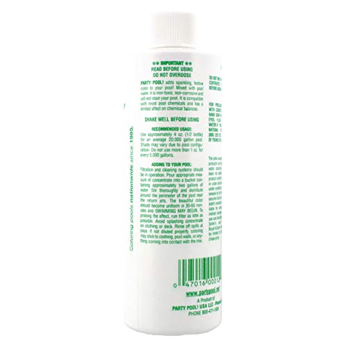3 PACK - Party Pool Color Additive Green Lagoon 47016-00008