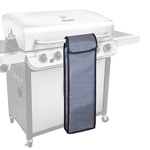YUJHON Grill Utensil Accessory Storage Bag Grey Waterproof BBQ Tool Storage Bags Grill Tools Foldable Barbecue Appliance Bracket Bag for Camping Hiking Barbecue(2 Pack)
