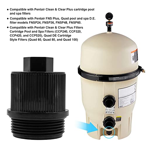 PERTF Filter Drain Plug 190030 Compatible with Pentair Pool and Spa Filter FNSP60 FNSP48 FNSP24 FNSP36 Parts