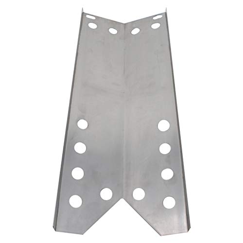 3-Pack BBQ Grill Heat Shield Plate Tent Replacement Parts for Nexgrill 720-0718C - Compatible Barbeque Stainless Steel Flame Tamer, Guard, Deflector, Flavorizer Bar, Vaporizer Bar 15 1/16"