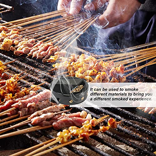 BBQ SMOKER BOX STEEL STAINLESS BBQ smoker box for GRILL Grilling Accessories for Barbecue Meat Smoking