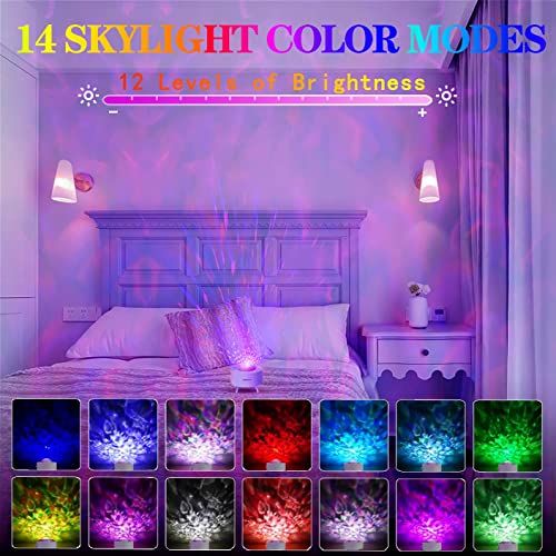 Galaxy Projector Star Projector,Galaxy Light Projector for Bedroom,Star Projector with Music/Remote Control/Timer/Bluetooth Speaker, A Great Choice for a Halloween Christmas