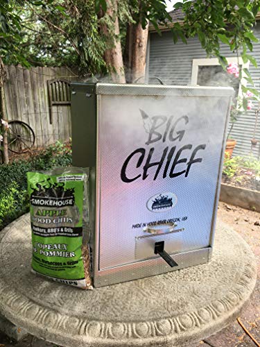 Smokehouse Products Big Chief Front Load Smoker , Silver , Large