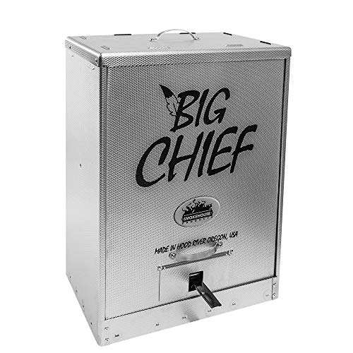 Smokehouse Products Big Chief Front Load Smoker , Silver , Large