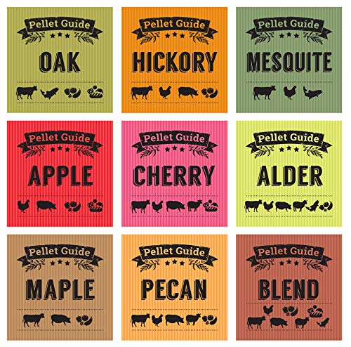 Pellet Label Magnets For Your Pellet Smoker Perfect Accessory For Every Meat Smoker Outdoor Waterproof Magnetic