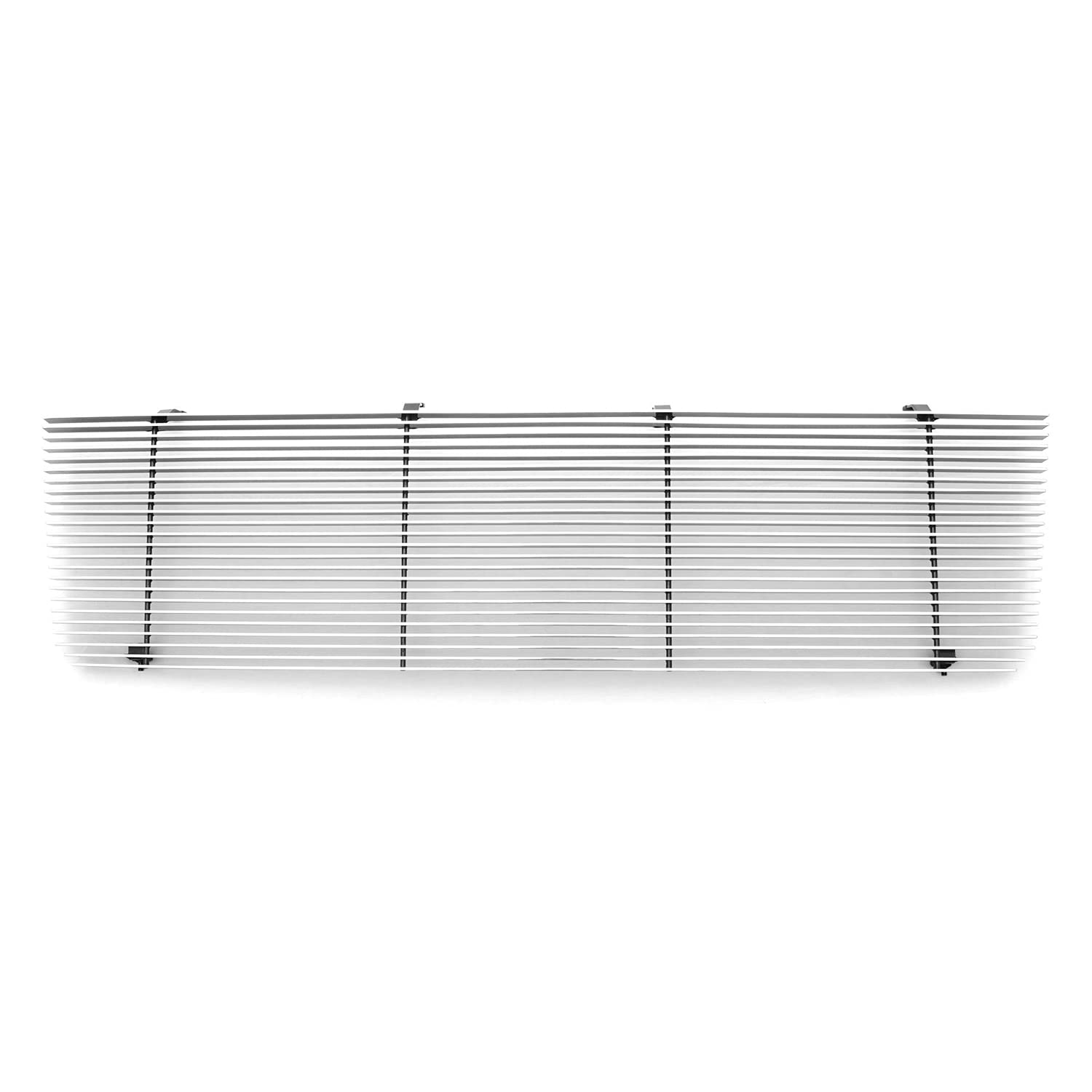 Compatible with Ford Bronco (1992-1998), F-150, Super Duty Billet Grille, Polished, 1 Pc, Replacement - PN #20535