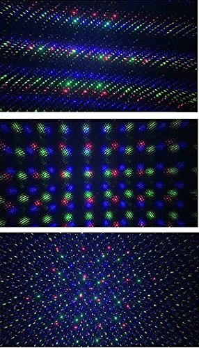 LedMAllĀ® Remote Controllable RGB Moving Laser Outdoor Garden Landscape Light Red, Green and Blue
