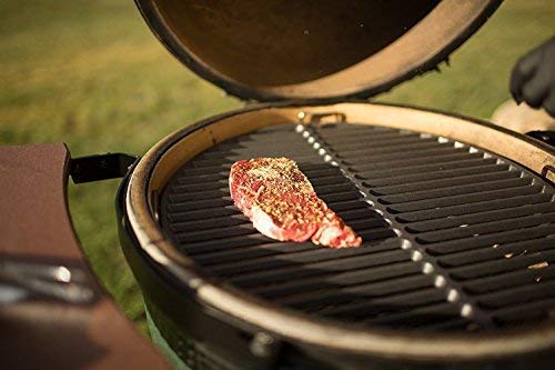 Dracarys 15.5" Cast Iron Grids Grate Fire Pit Big Green Egg Accessories Replacement Parts Grill & Smoker Round Grilling Cooking Grate Fit for Medium Big Green Egg Grill & Smoker,Fire Pit(M - 15.5")