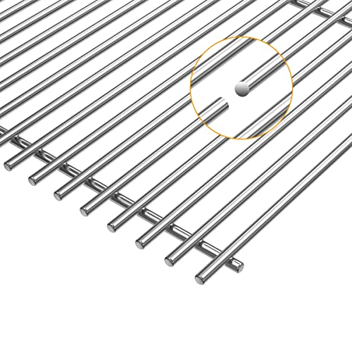 SafBbcue 17" Cooking Grates Replacement Parts for Home Depot Nexgrill 720-0830H, 720-0830D, 720-0783E, 720-0783C, 720-0341