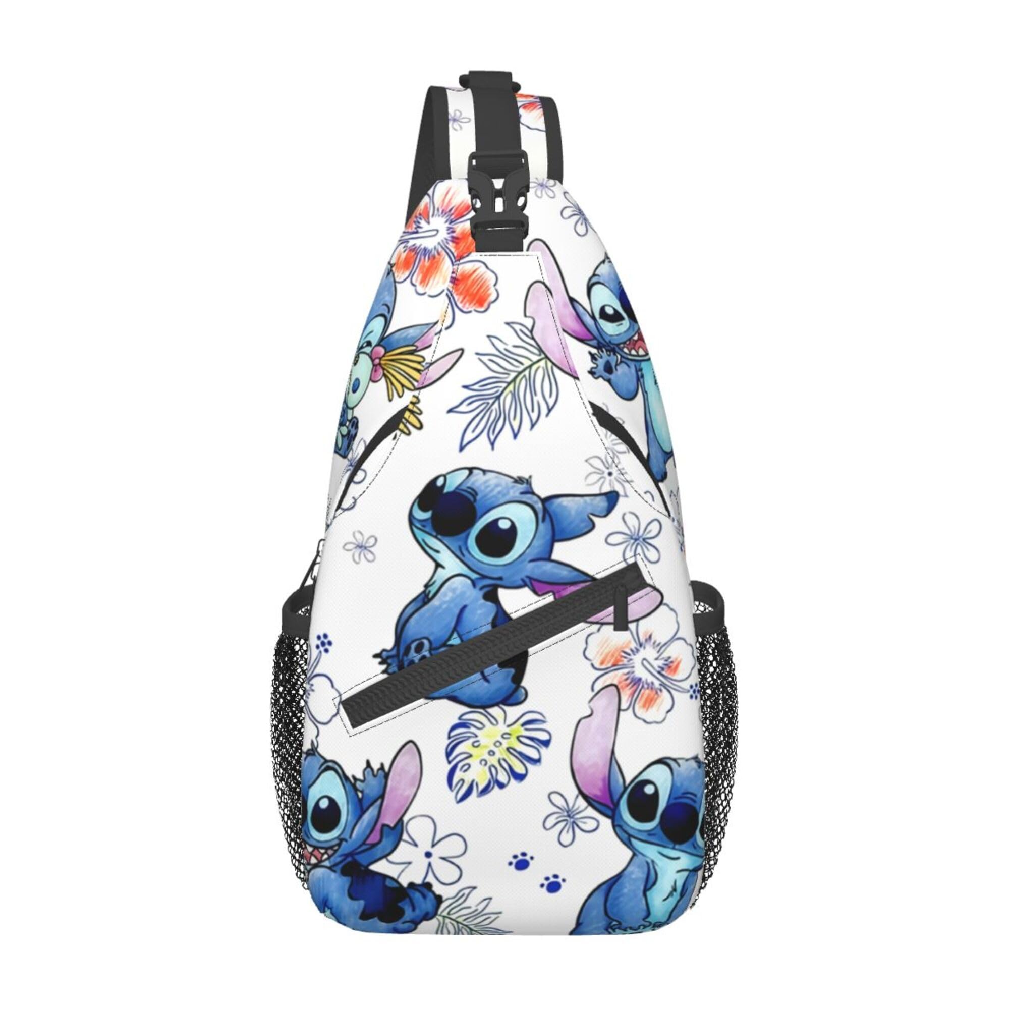 Sling Bag for Women Men Fanny Pack for Teenager Cute Crossbody Bag Mini Purse Backpack For Travel Hiking