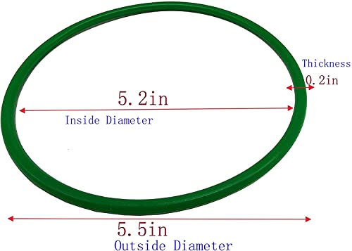 CLX200K O-Ring for Hayward Pool Chlorinator Chemical Feeder Lid CL200 & CL220 (8-Pcs)