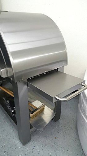 44" Wood Fired Stainless Steel Artisan Pizza Oven or Grill with Waterproof Cover, Outdoor or Indoor