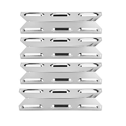 SafBbcue Stainless Steel Heat Plate for Kenmore 146.34611410 146.23679310 146.46372610 146.34461410 146.23678310 146.29162310 146.23680310 146.30213510, Heavy Duty Heat Shield, Flame Tamer