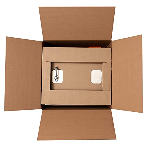 Oswald Supply ADA Compliant Trash Chute Door - Bottom Hinged, 18"(H) X 18"(W), Noiseless Self Closing, Fire Rated & UL Approved HM309ADA