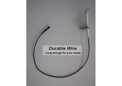 BBQ Future 4 Pack Grill Ignitor Wire Kit & Ignition Electrode for Charbroil 640-01303702-3, Kenmore 146.16222010, 146.23673310, 146.23678310, 640-05057375-7, 640-064463383