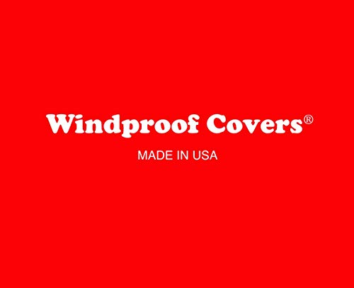 Windproof Covers 36 inch Heavy Duty Premium Vinyl Grill Cover to fit Lynx Built-In Grill