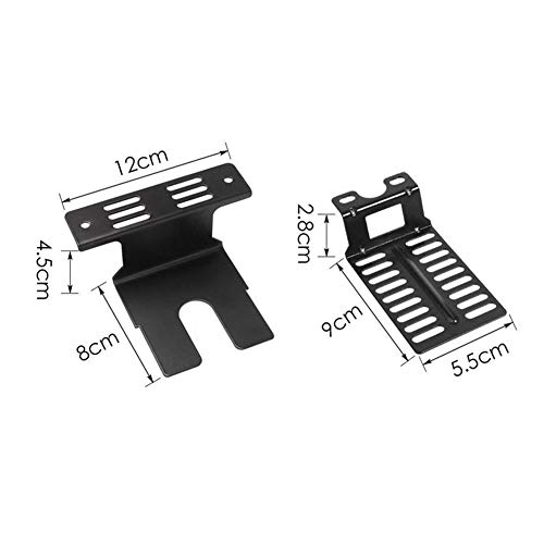 Motor Bracket, 2PCS Stainless Steel Barbecue Grill Use Tool, High Hardness Safe Outdoor Camping Rotisserie Support Plate BBQ Accessories, Easy Install