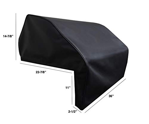 Windproof Covers 36 inch Heavy Duty Premium Vinyl Grill Cover to fit Lynx Built-In Grill