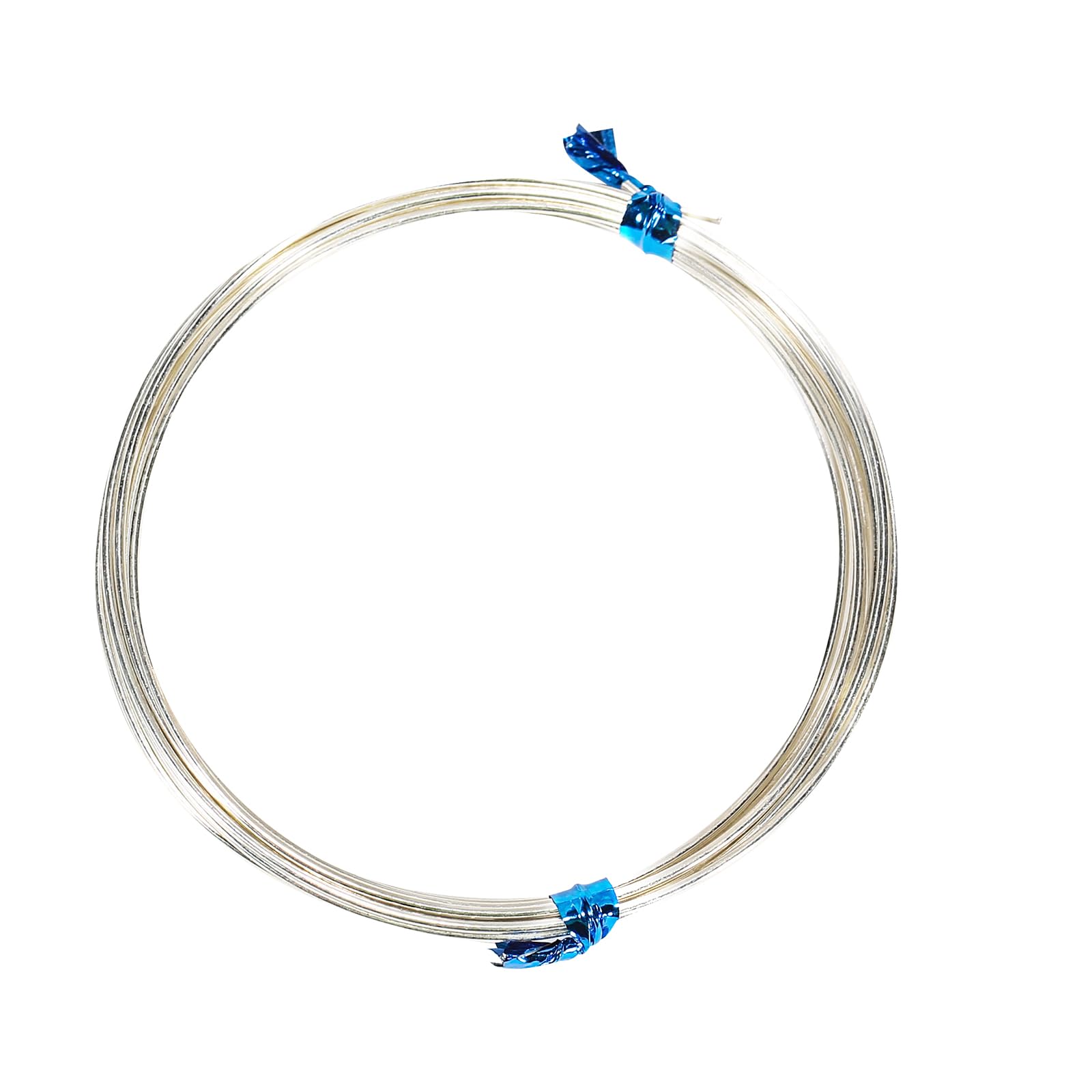 18 Gauge/1.0 mm, 5 FT Half Hard 925 Sterling Silver Wire, Round Making Jewelry Wire, Memory Wire