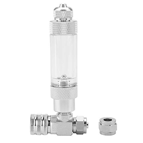 Aquarium CO2 Bubble Counter Needle Check Valve Bubble Counter Fish Tank Accessory(04)