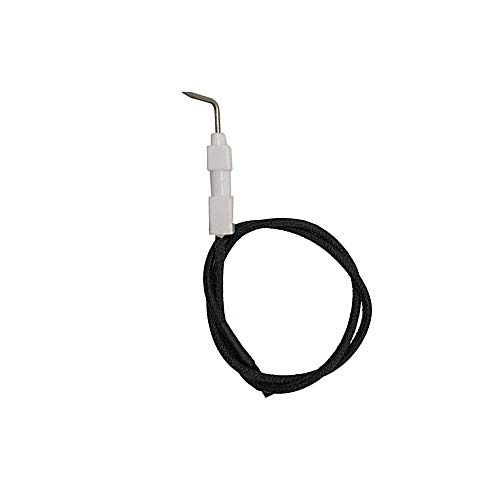 Meter Star Propane Gas Patio Heater Universal Electrode Igniter Wire with Striker Ignition Sparker,Wire Length 400mm, Wire Resistance 200℃,Single Igniter Wire with Striker 2pcs Kit