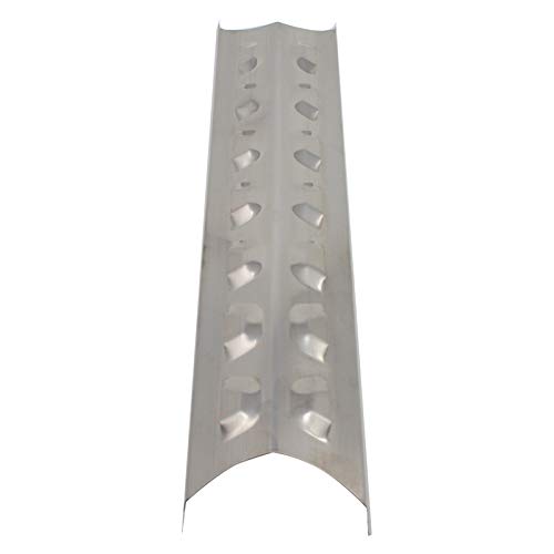 4-Pack BBQ Grill Heat Shield Plate Tent Replacement Parts for Kenmore 148.16156211 - Compatible Barbeque Stainless Steel Flame Tamer, Guard, Deflector, Flavorizer Bar, Vaporizer Bar, Burner Cover