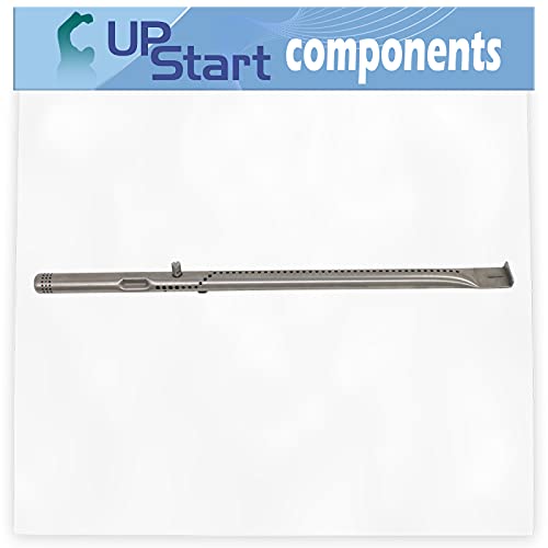 UpStart Components 4-Pack BBQ Gas Grill Tube Burner Replacement Parts for Charbroil 463672216 - Compatible Barbeque Stainless Steel Pipe Burners