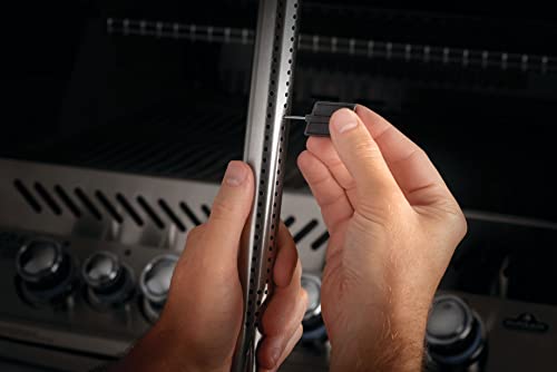 Napoleon Gas Grill Cleaning Tool Set BBQ Grill Maintenance Accessory, Four Piece Set, Includes Angled Cooking Grid Cleaning Brush with Stainless Steel Bristles and Grid Scraper