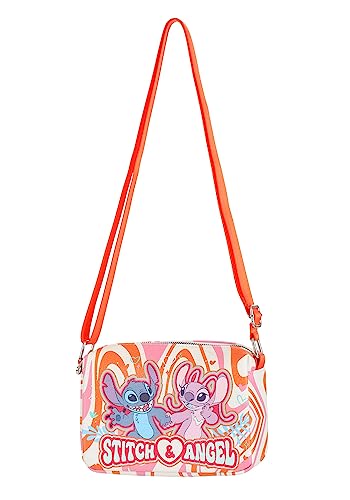 Disney Stitch & Angel Crossbody Purse Standard