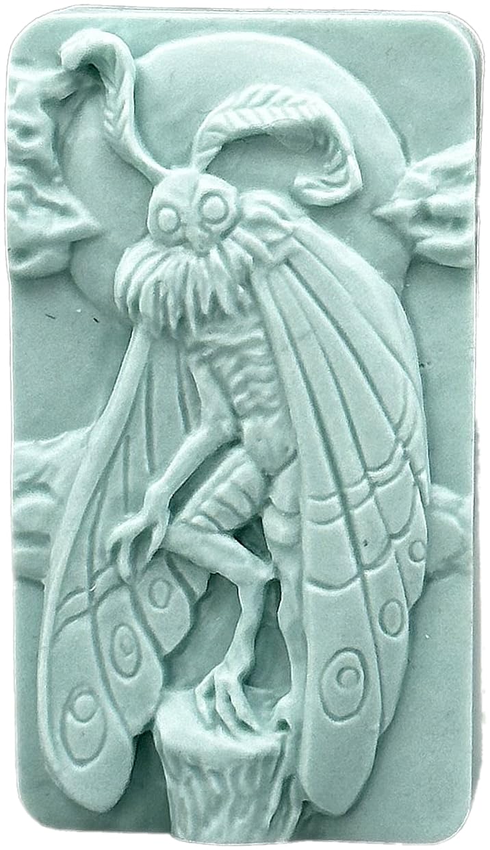 Monsters Silicone Mold for SOAP Making, Candle, Plaster, Resin, Wax Bigfoot, Kraken, Alien, MOTHMEN