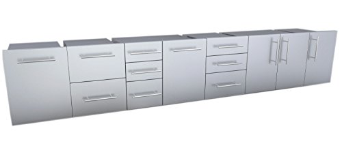 SUNSTONE DE-MD30 Designer Series Raised Style Height Single Drawer, 30" x 10", Stainless Steel