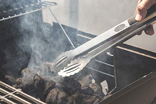 Kingsford Heavy Duty BBQ Tool Set - Fork, Tong, & Spatula - Deluxe Stainless Steel Grill Utensils - Grilling Tools for The BBQ Grill Master or Beginner Griller