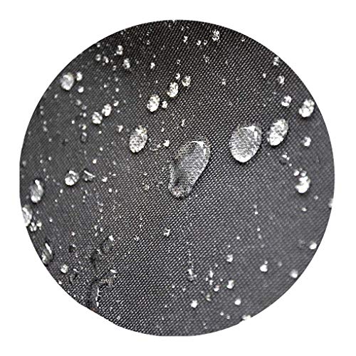 ProHome Direct Heavy Duty Waterproof Grill Cover for Char-Griller 2121,2123 Grills and Char-Griller Smokers with Side Fire Box,Black