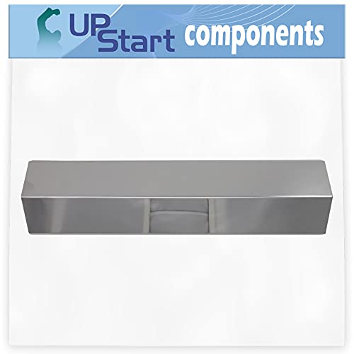 2-Pack BBQ Grill Heat Shield Plate Tent Replacement Parts for Aussie 6703T8DV31 - Compatible Barbeque Stainless Steel Flame Tamer, Guard, Deflector, Flavorizer Bar, Vaporizer Bar, Burner Cover 15"